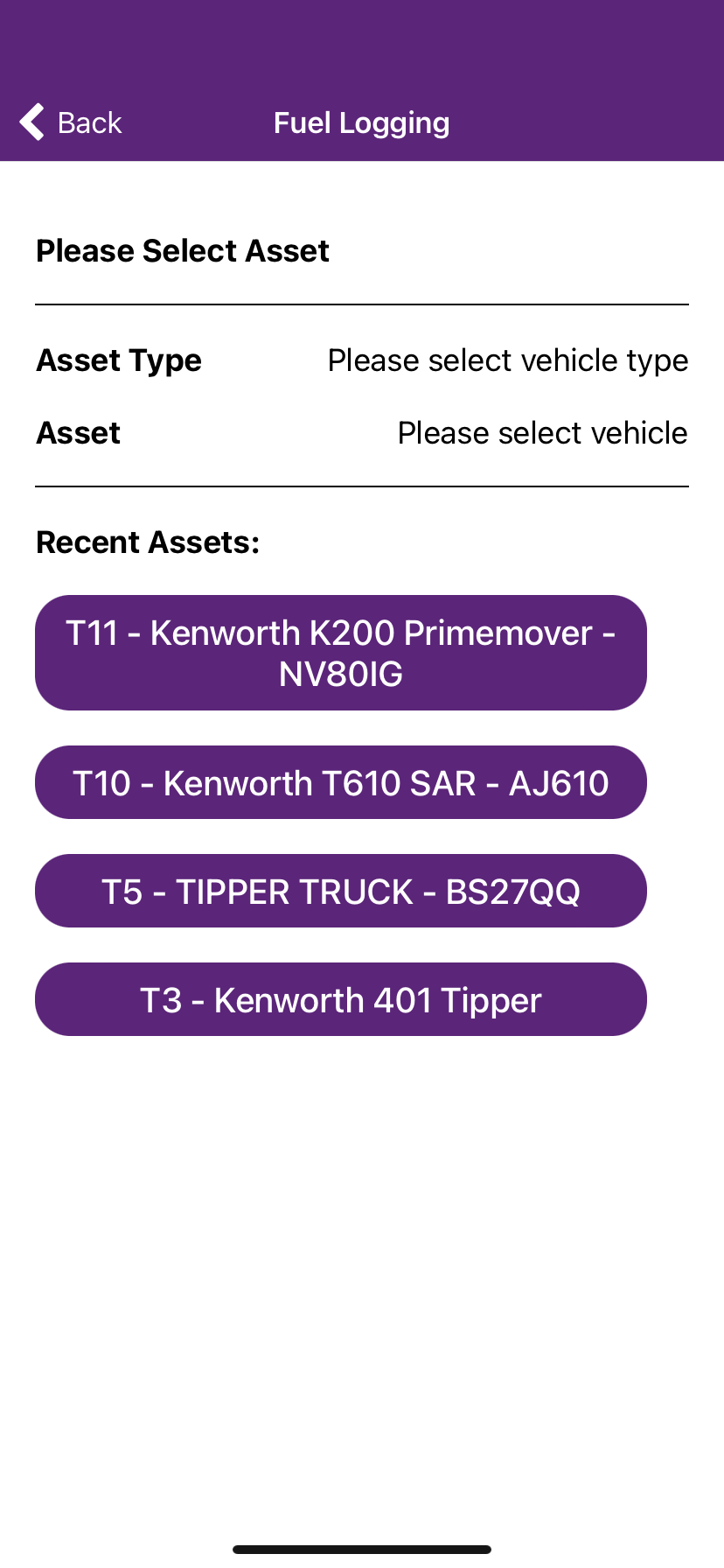 TFO App - Fuel Logging - Guide – The Fleet Office
