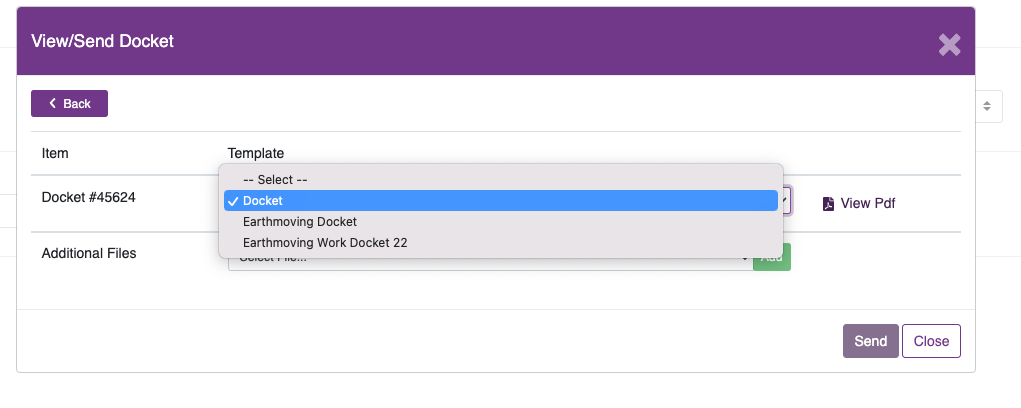Dockets - Create, Review, Email & Export – The Fleet Office