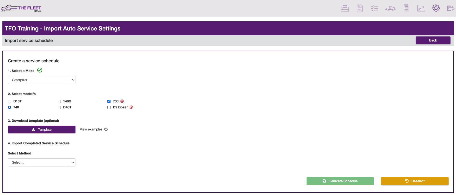 FleetMaint - Auto Service Settings – The Fleet Office