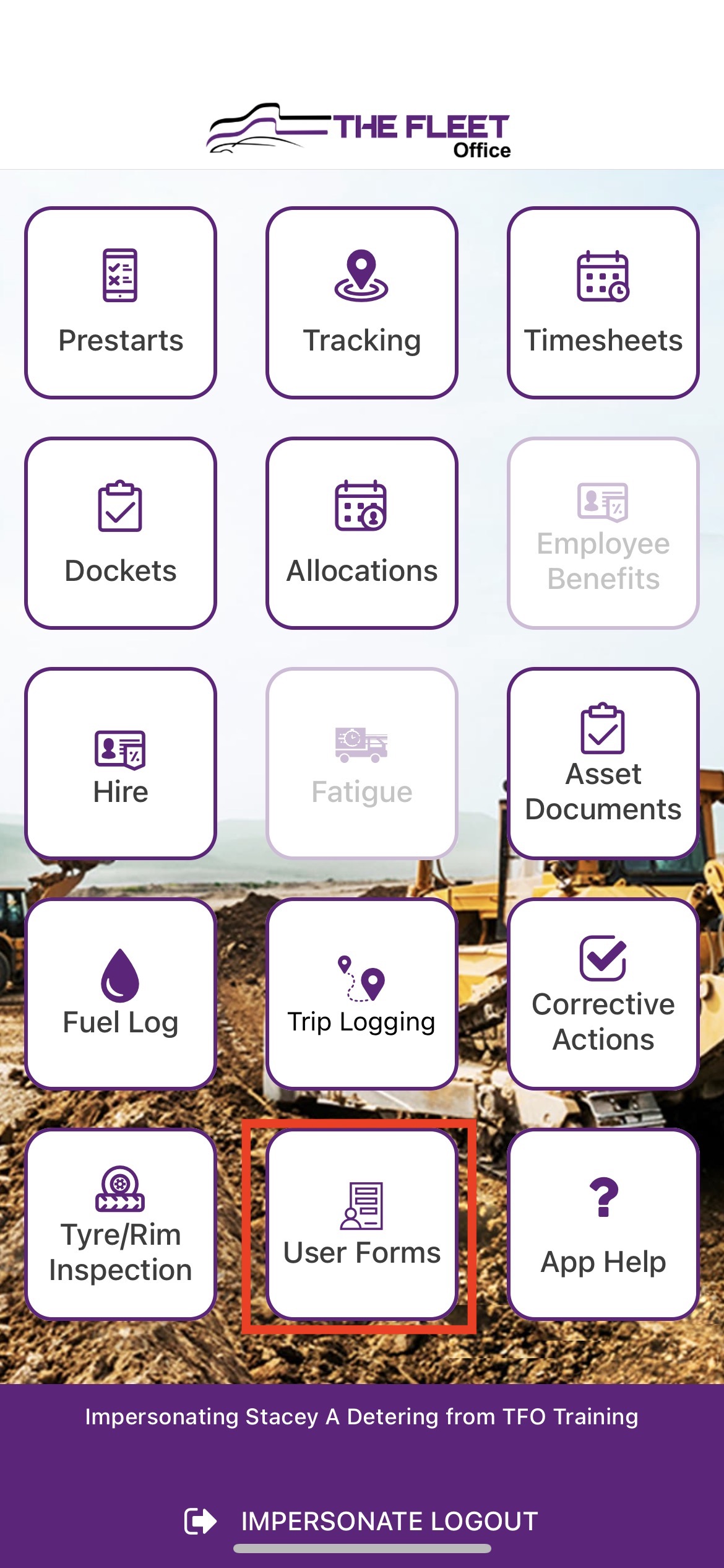 FleetAdmin - User Forms – The Fleet Office